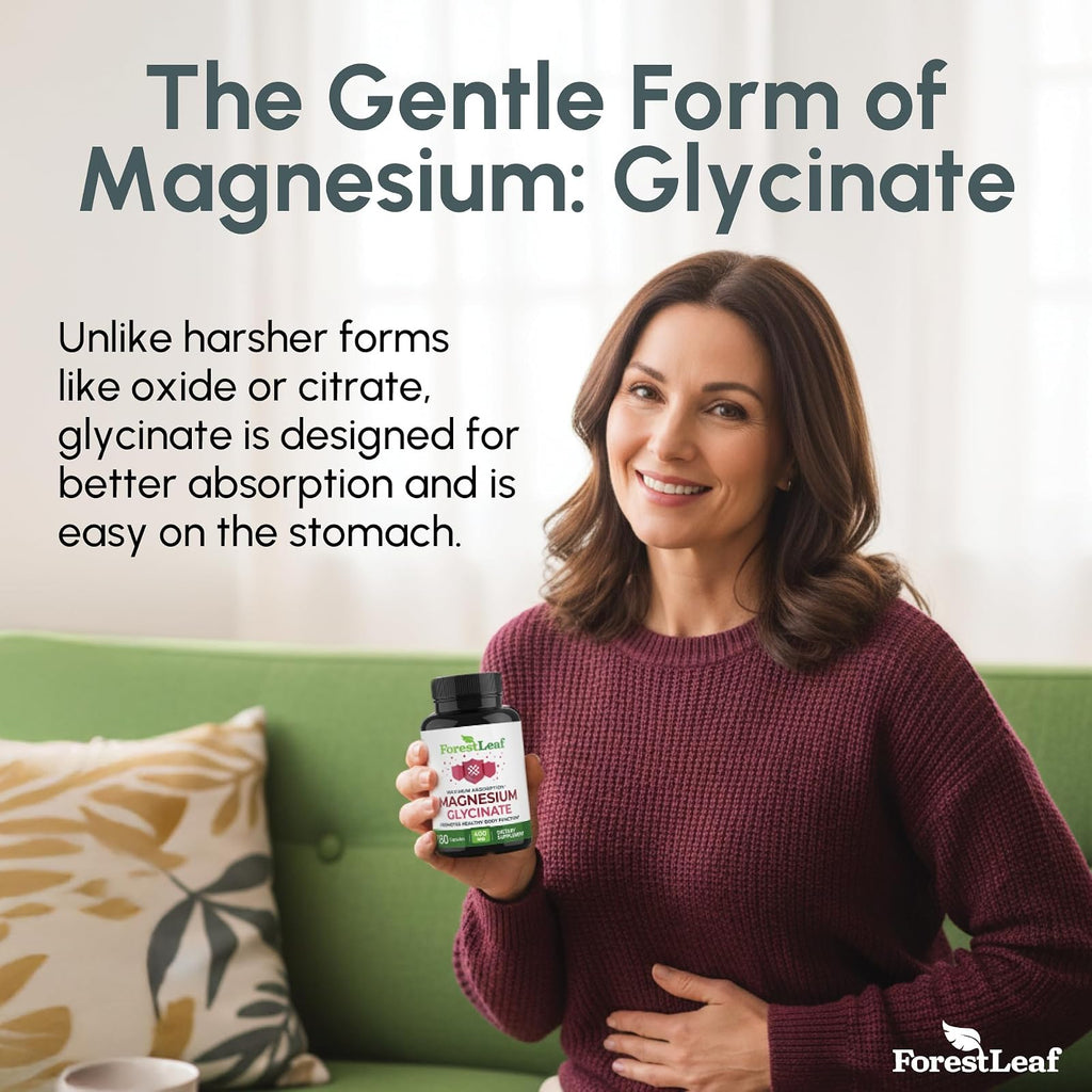 High potency magnesium bisglycinate supplement