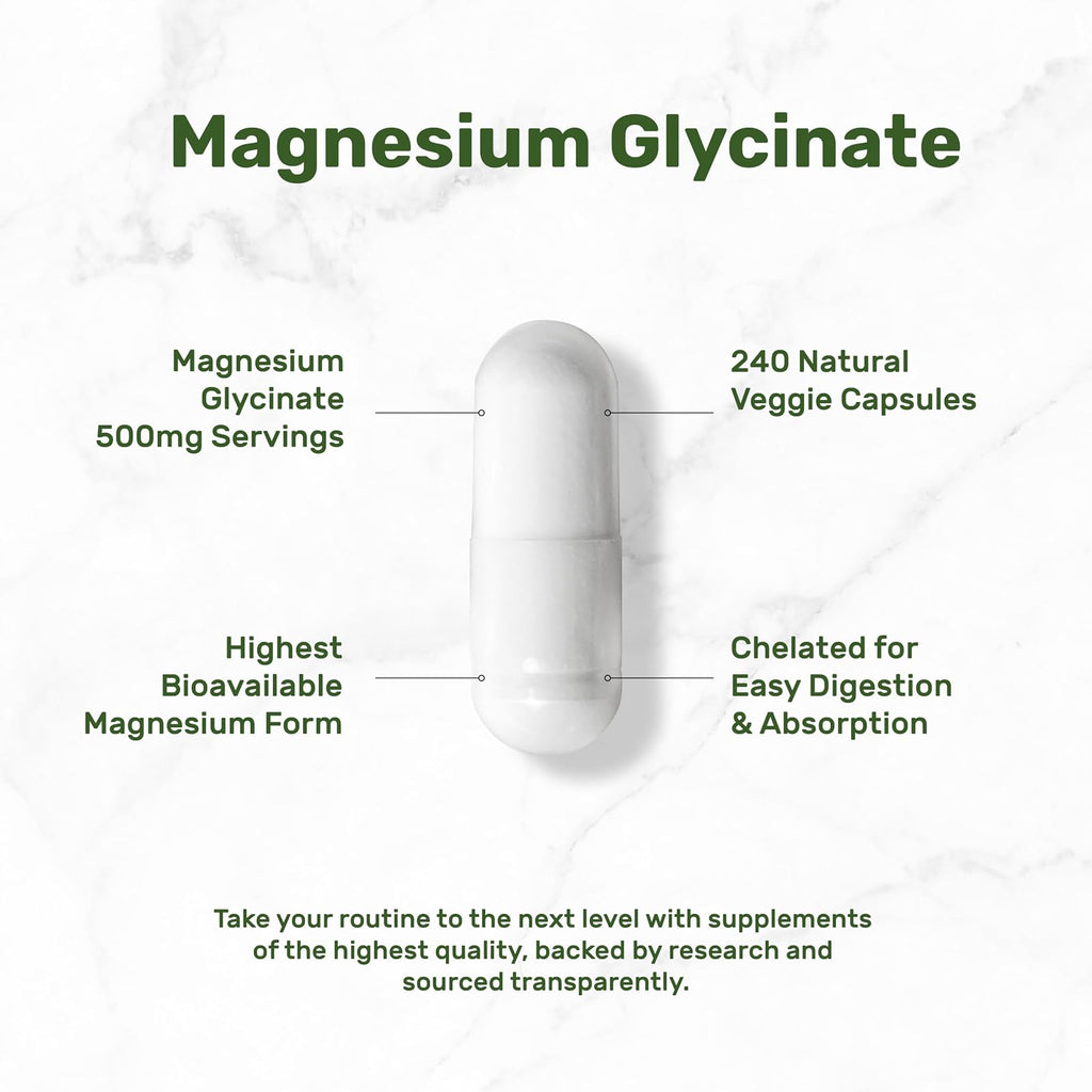 high potency magnesium bisglycinate supplement