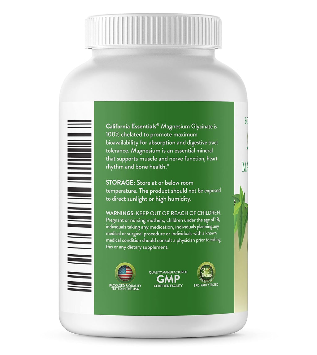 high potency magnesium bisglycinate tablets