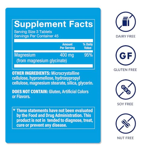 high potency magnesium bisglycinate tablets