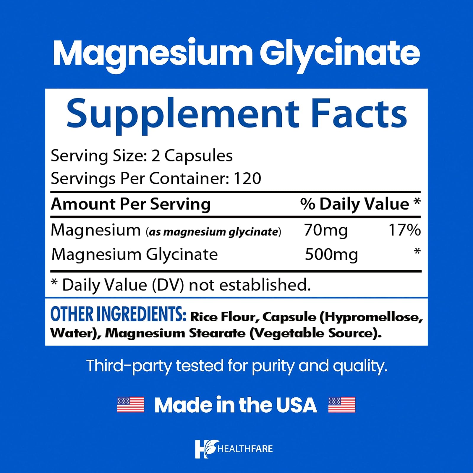 high potency magnesium bisglycinate