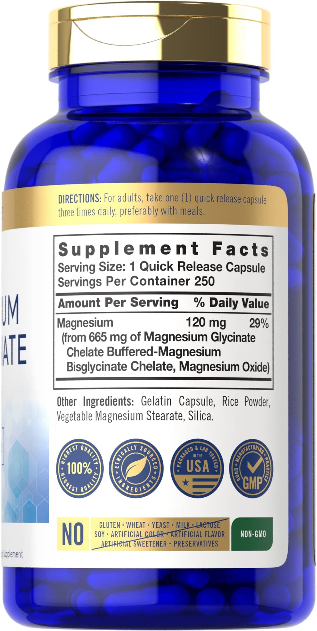 high potency magnesium bisglycinate