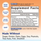 High potency magnesium capsules for energy