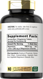 High potency magnesium chloride for muscle support