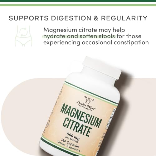 high potency magnesium citrate 800mg