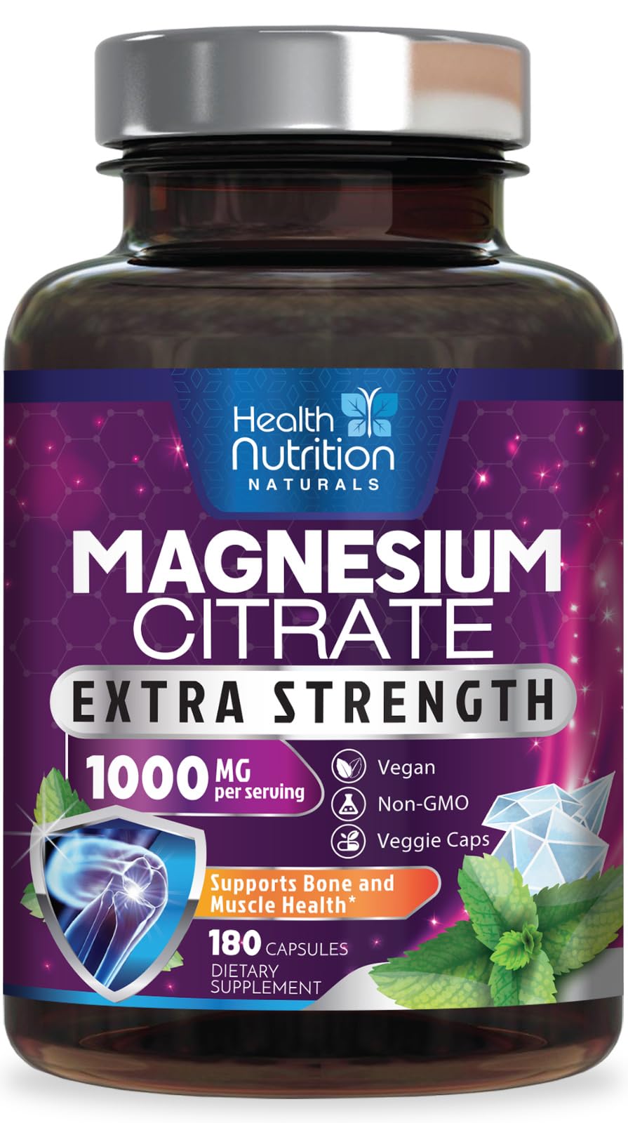 high potency magnesium citrate capsules