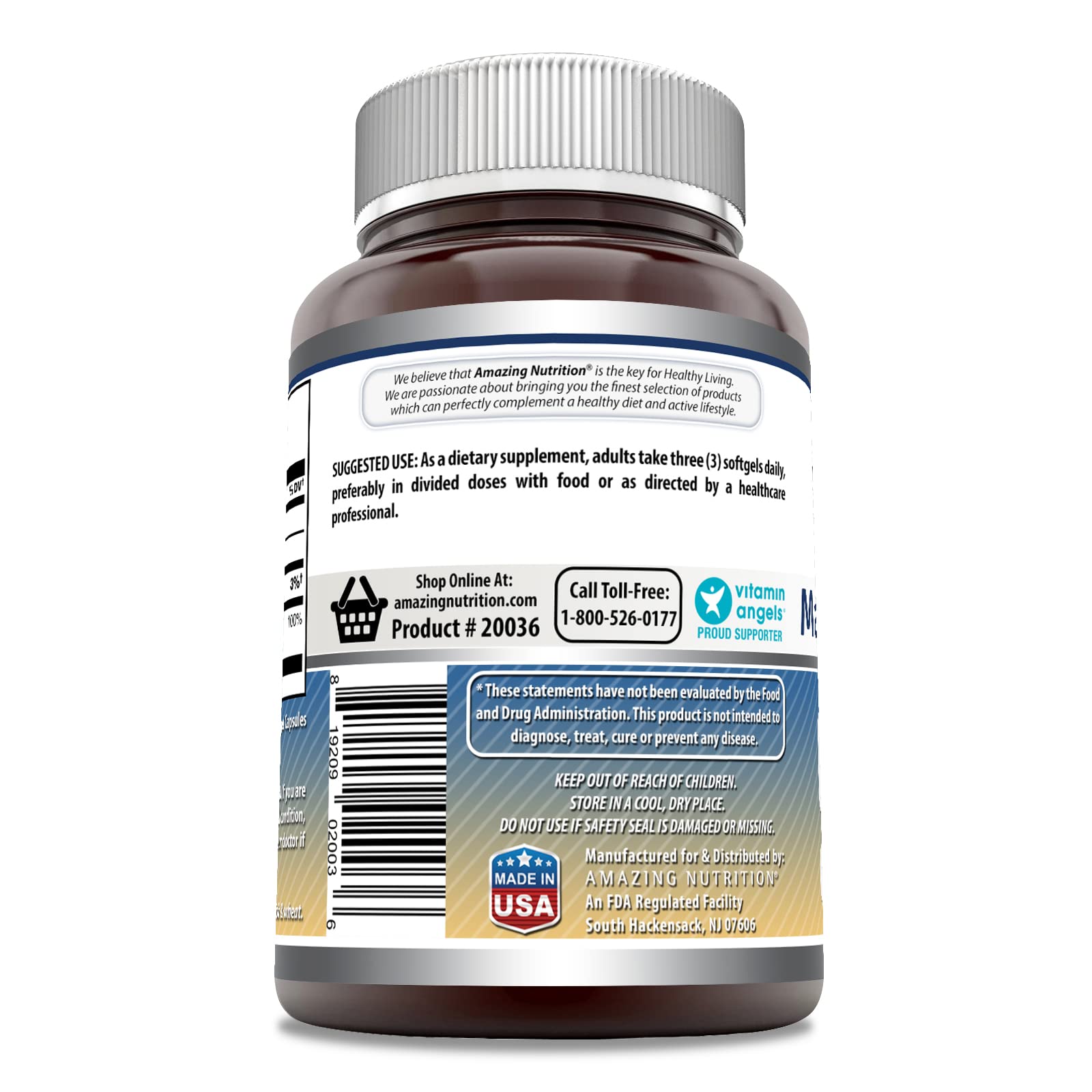 High potency magnesium citrate for energy