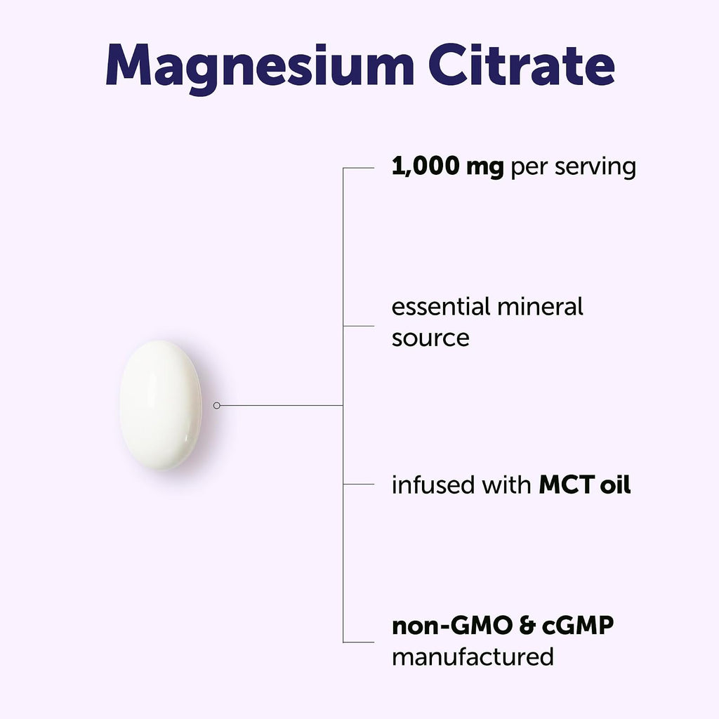 high potency magnesium citrate supplement