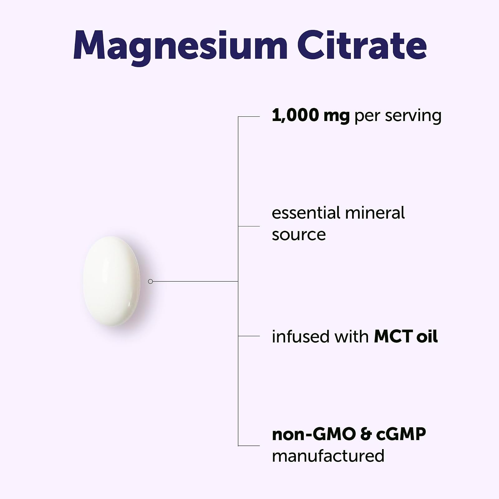 high potency magnesium citrate supplement