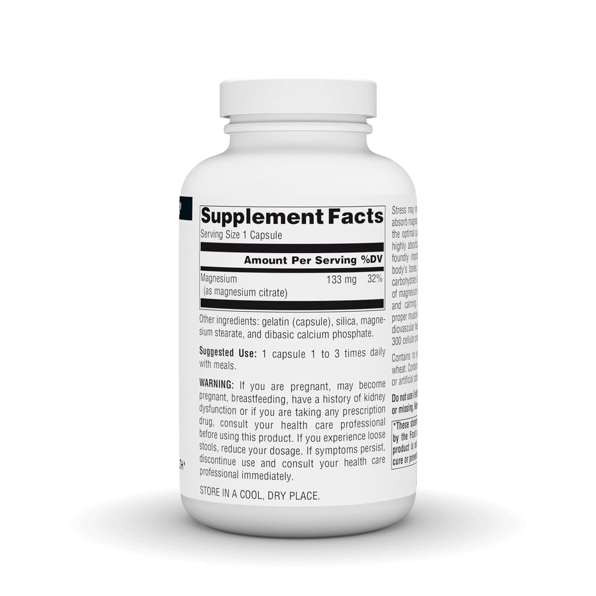 high potency magnesium citrate supplement