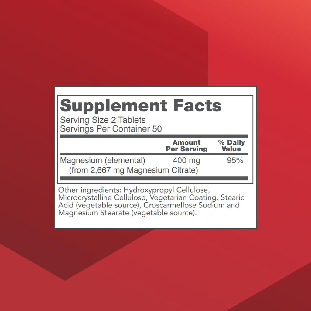 high potency magnesium citrate supplement