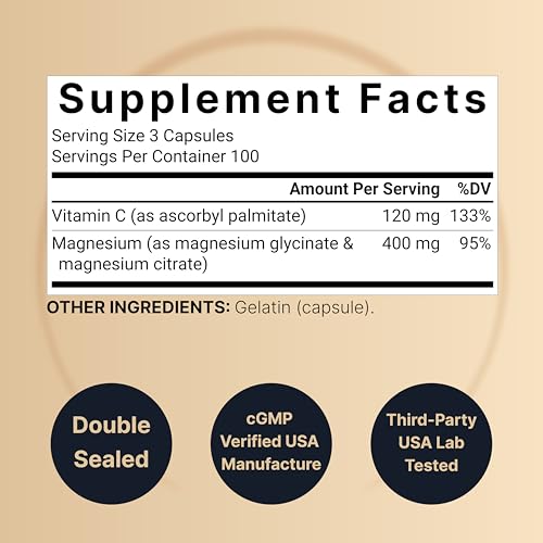 high potency magnesium complex capsules