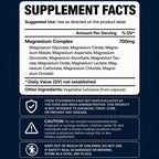 High potency magnesium complex formula
