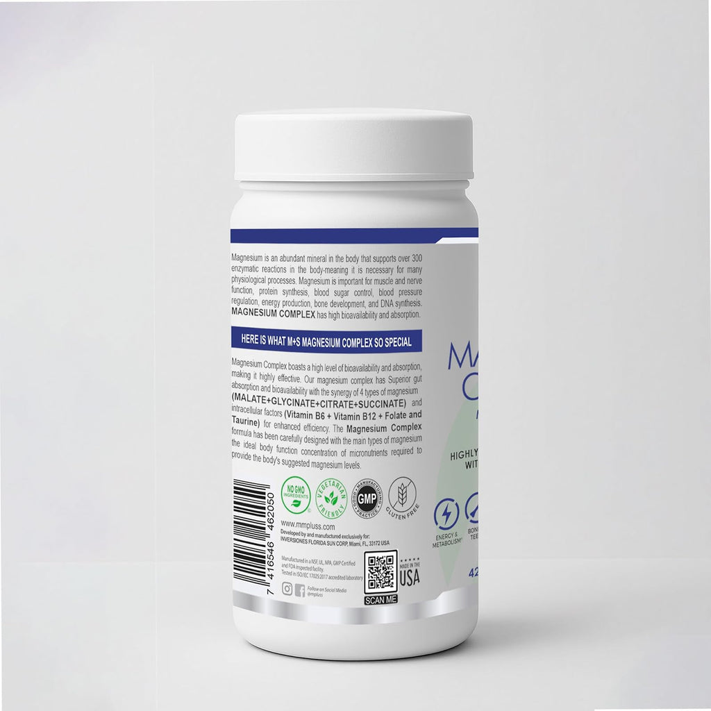 High potency magnesium complex supplement