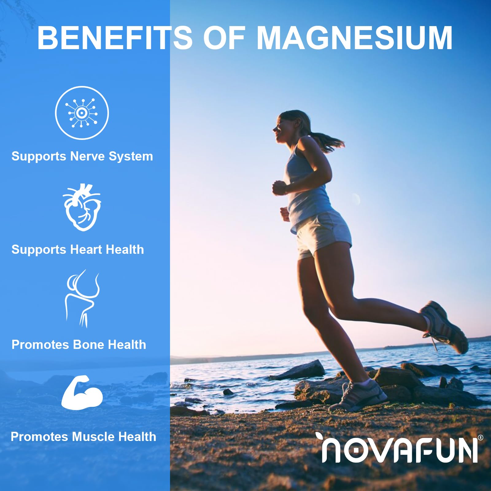 High potency magnesium for active lifestyles
