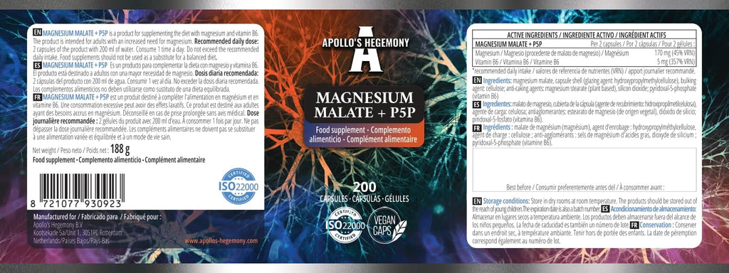 High potency magnesium for athletes