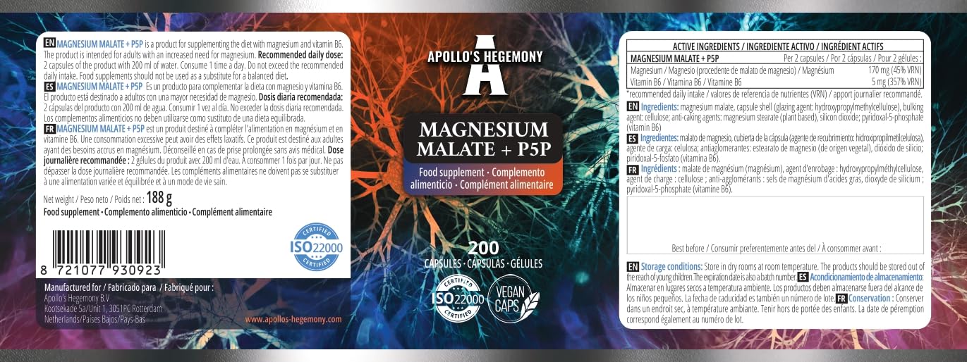 High potency magnesium for athletes