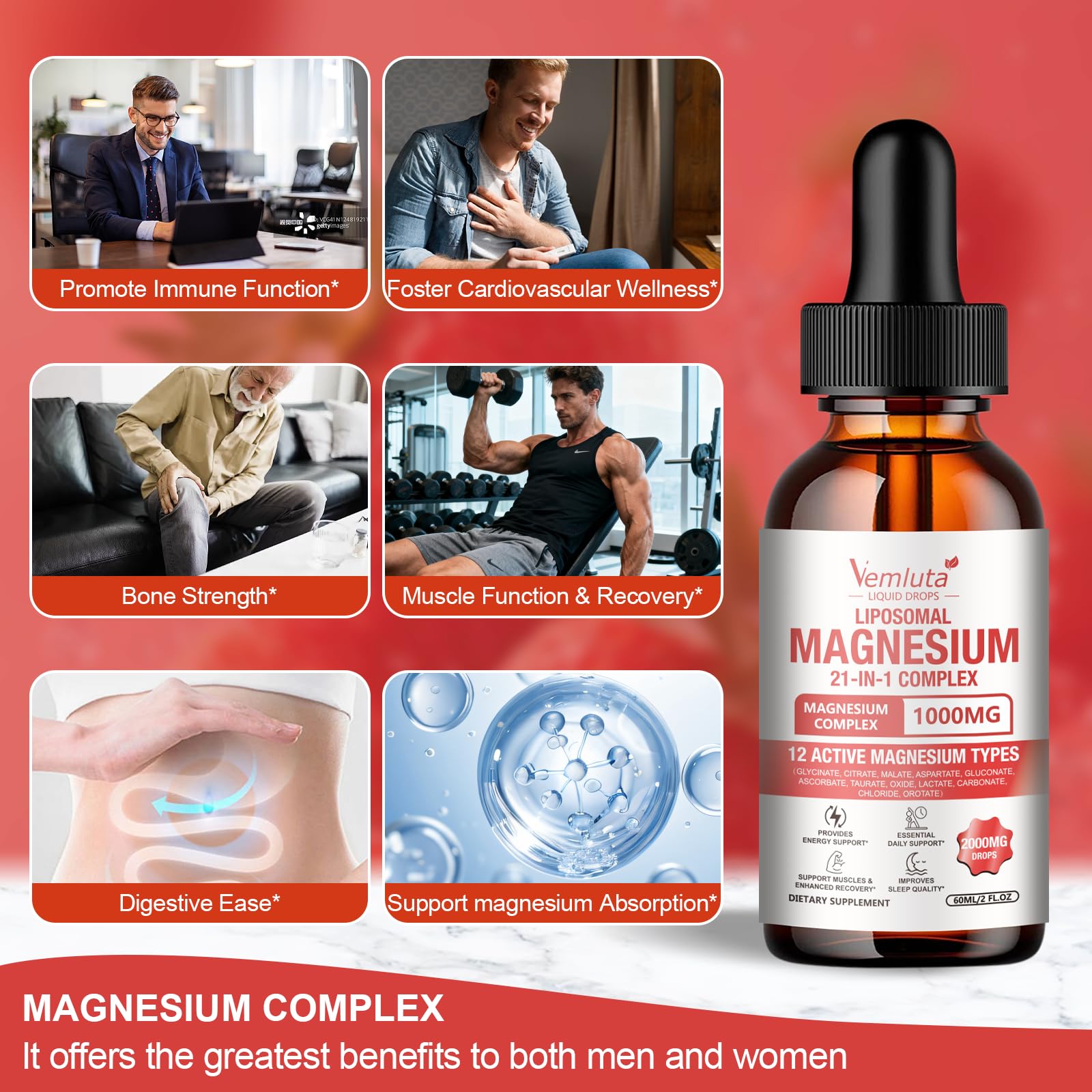 High potency magnesium for better sleep