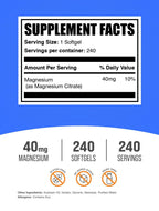 High potency magnesium for better sleep
