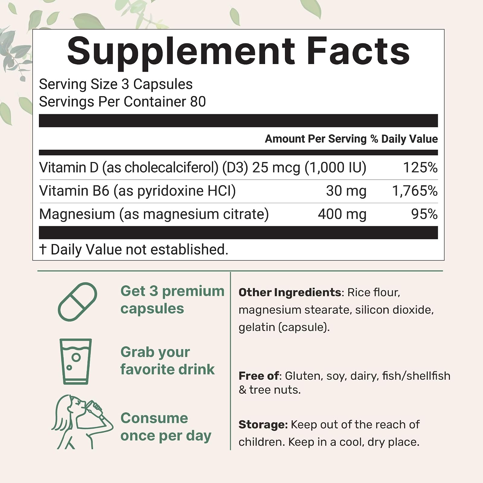 high potency magnesium for better sleep