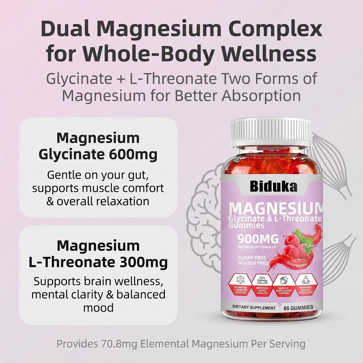 High potency magnesium for better sleep