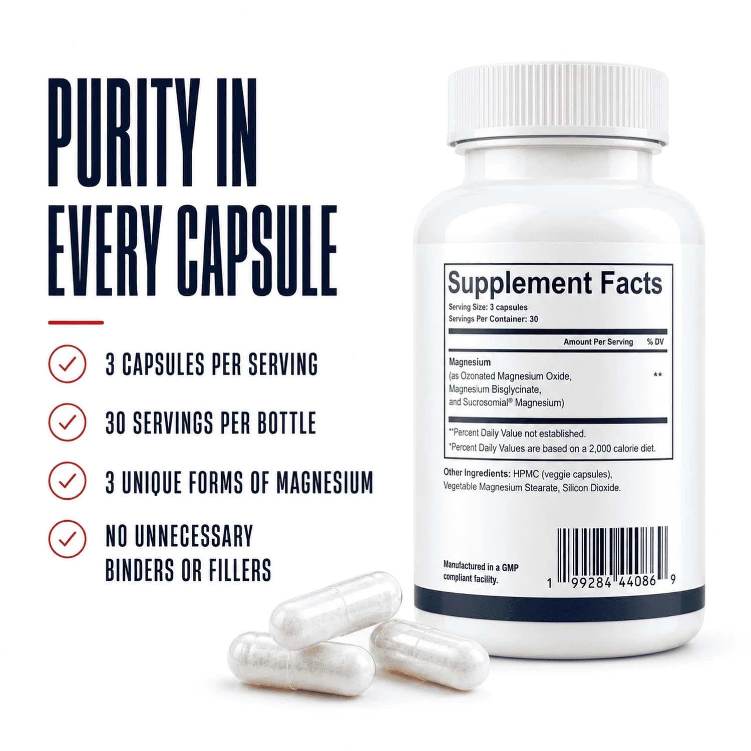 High potency magnesium for daily wellness