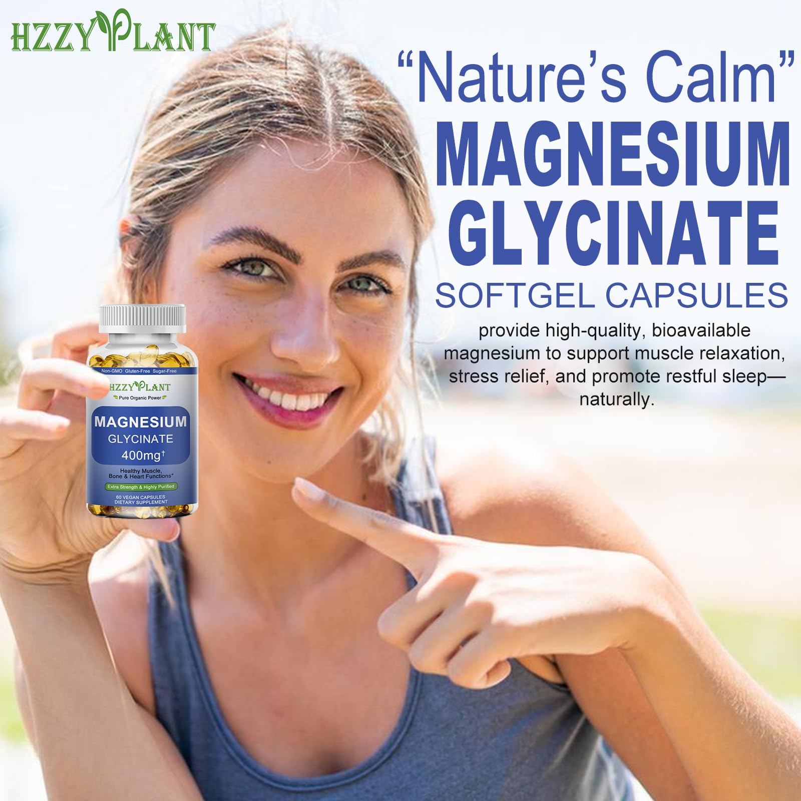 High potency magnesium for daily wellness