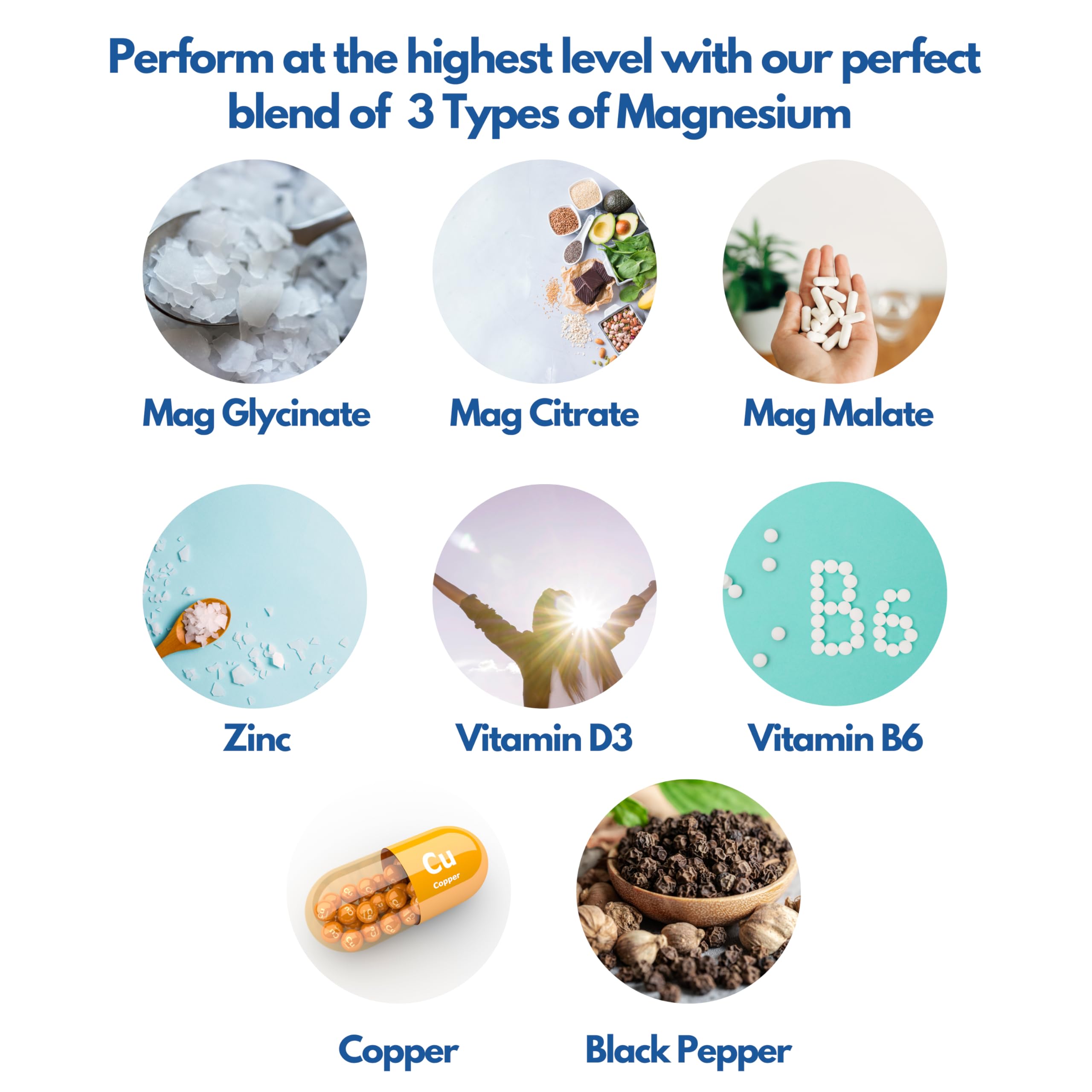 High potency magnesium for daily wellness