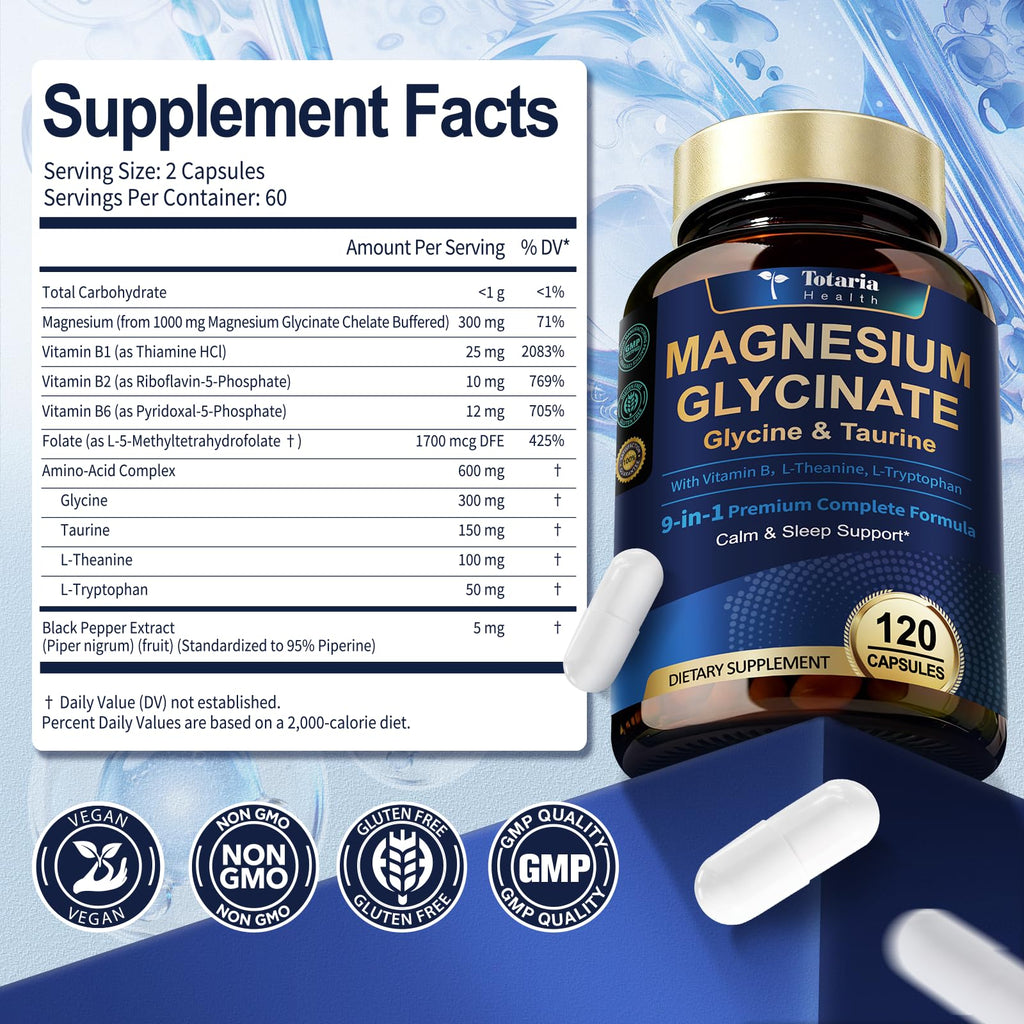 High potency Magnesium for energy