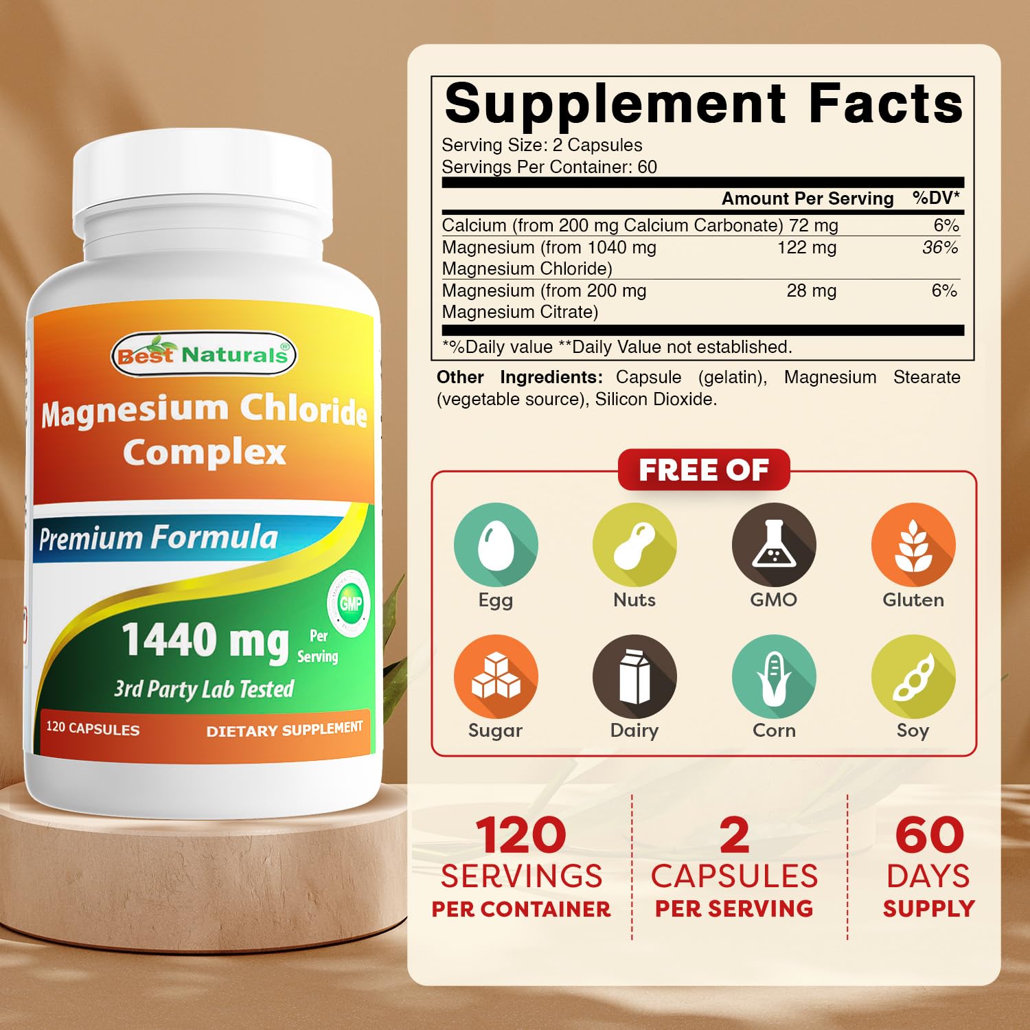 high potency magnesium for muscle health