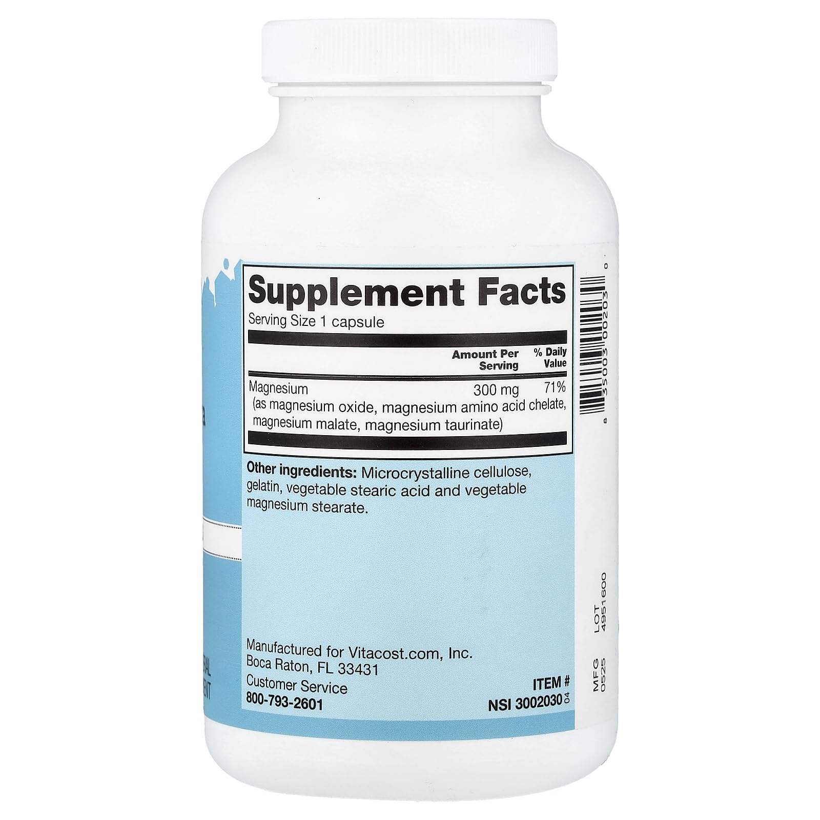 high potency magnesium for muscle support