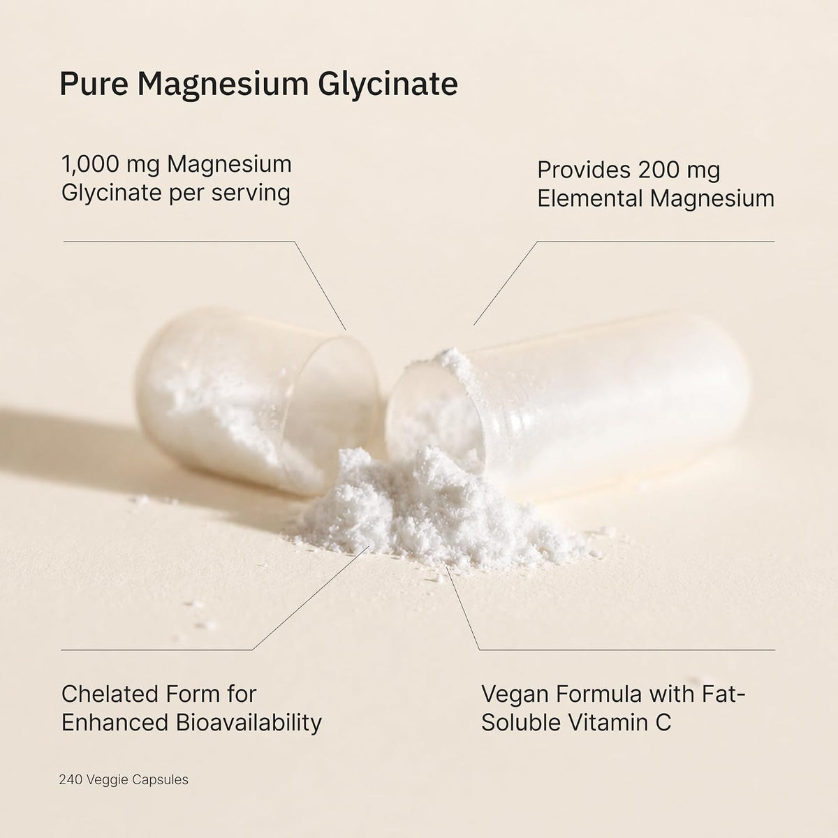 High potency magnesium for muscle support