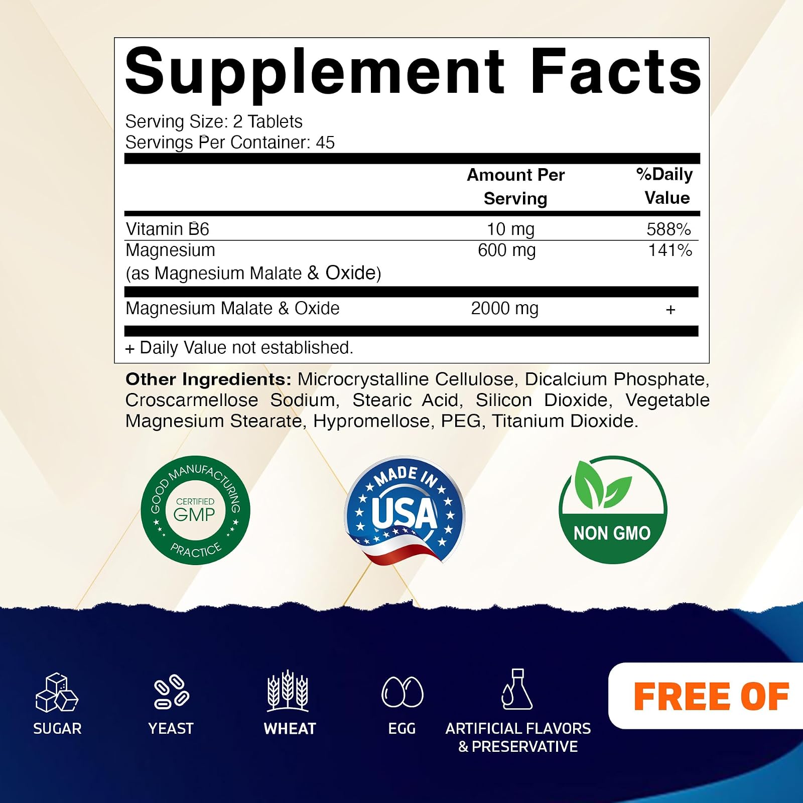 high potency magnesium for muscle support