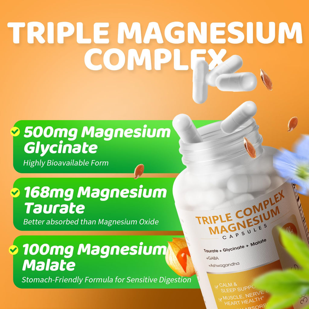 High potency magnesium for muscle support