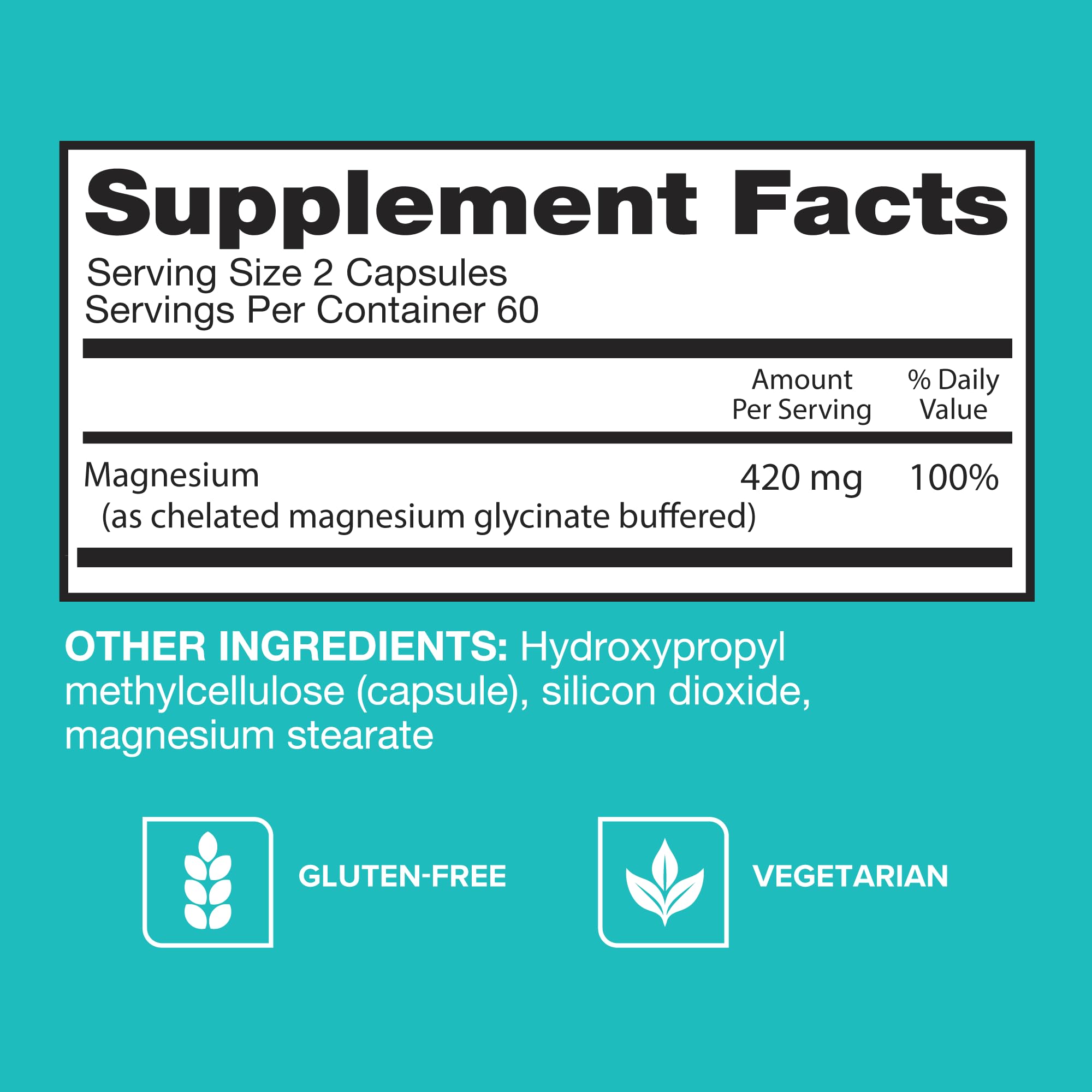 High potency magnesium for optimal absorption