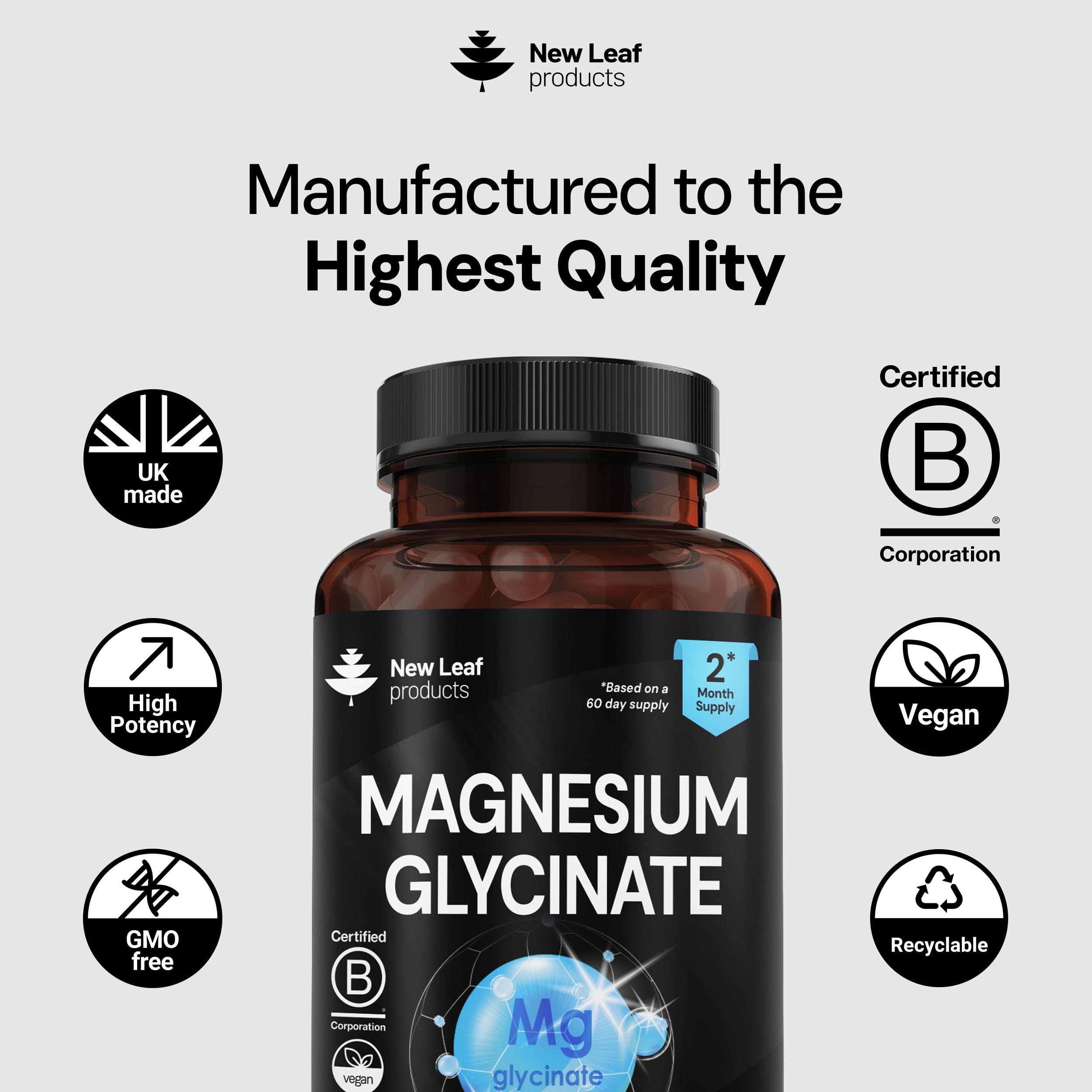 high potency magnesium for overall health