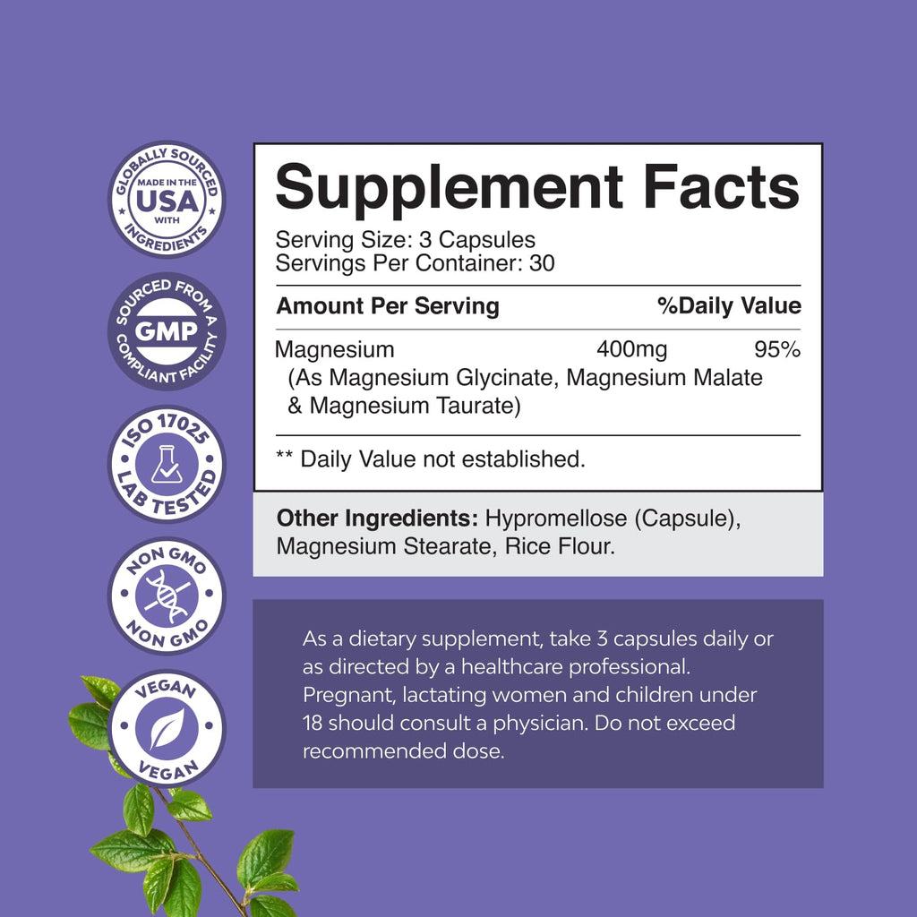 high potency magnesium for relaxation