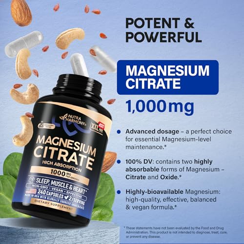 High potency magnesium for relaxation