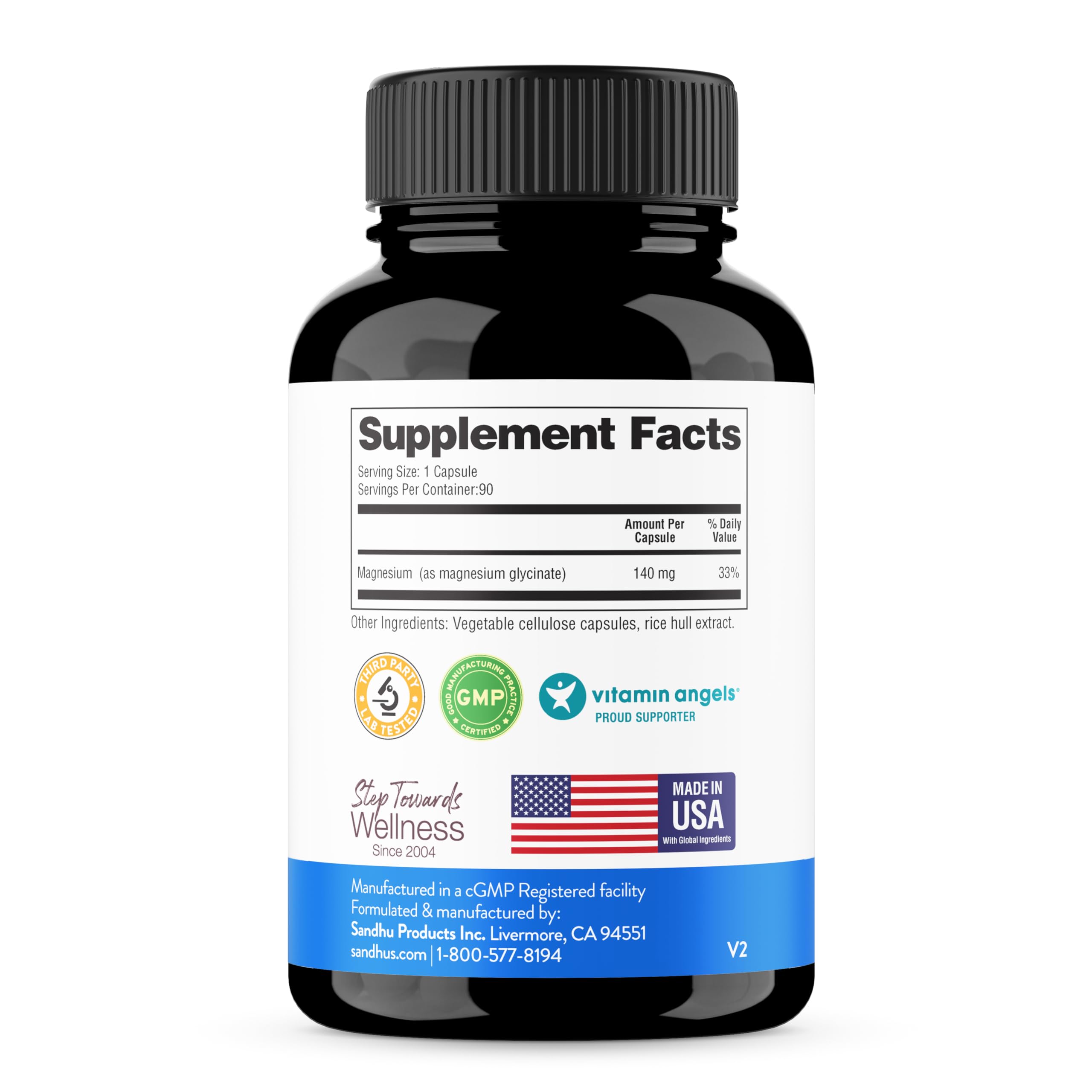 High potency magnesium for restful nights