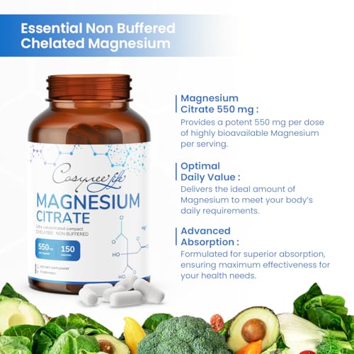 high potency magnesium for stress relief
