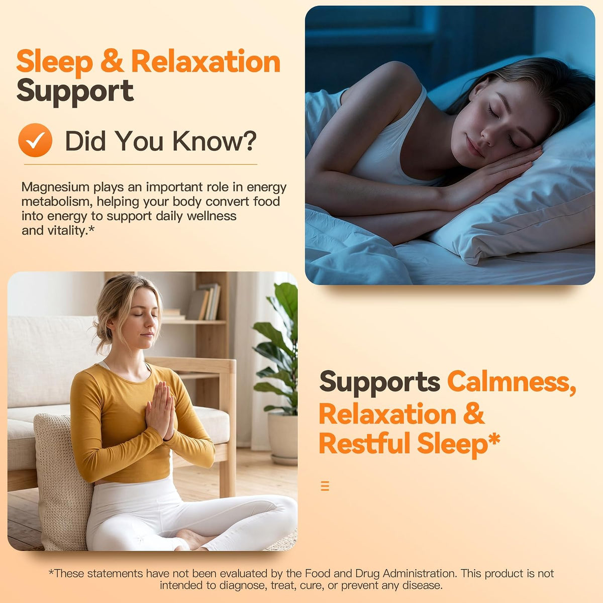 High potency magnesium for stress relief
