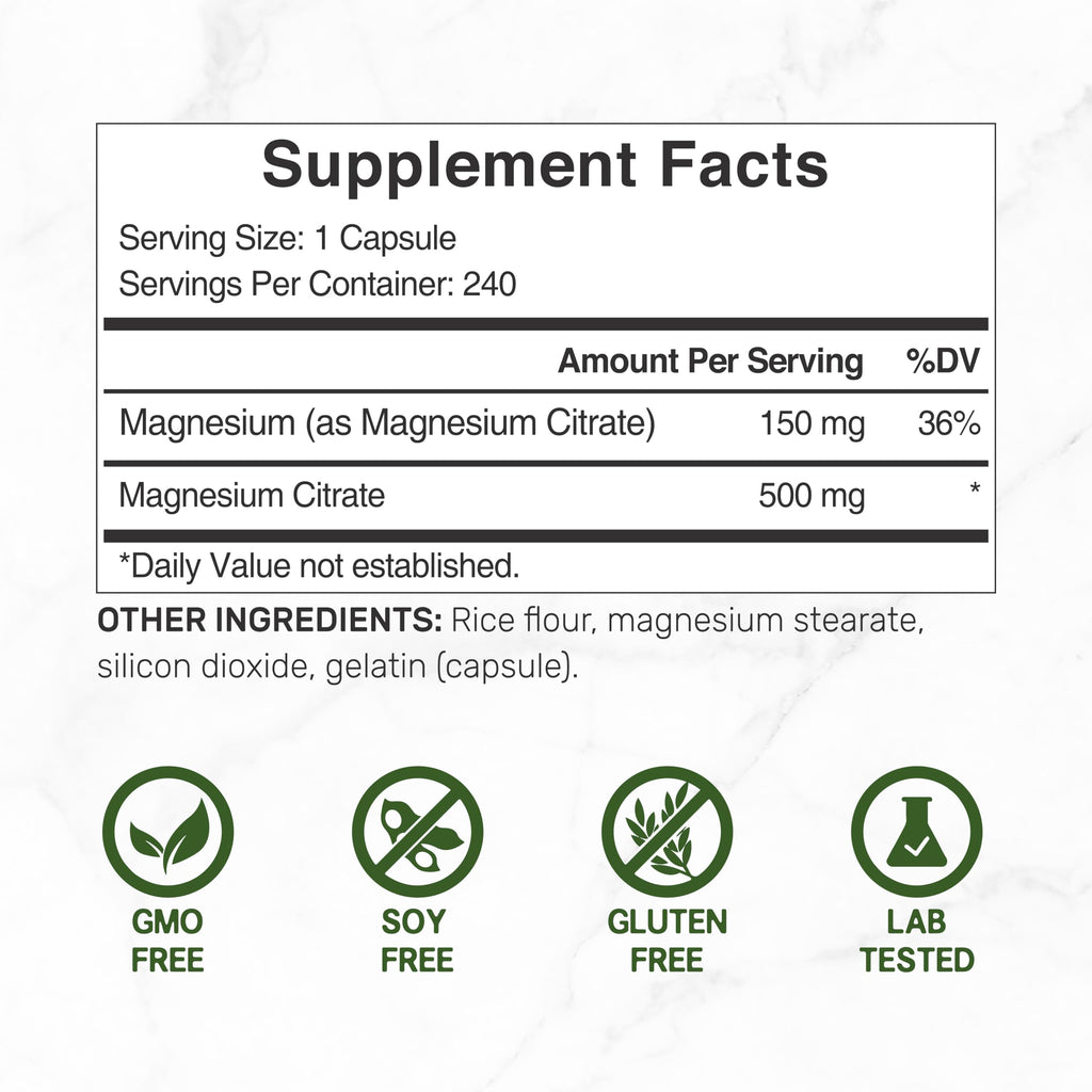 high potency magnesium for wellness