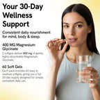 High potency magnesium glycinate 400 mg