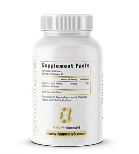 high potency magnesium glycinate 500 mg