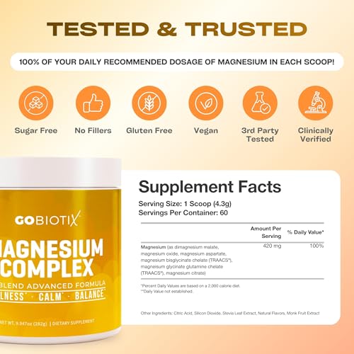 high potency magnesium glycinate blend