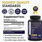 High potency magnesium glycinate capsules