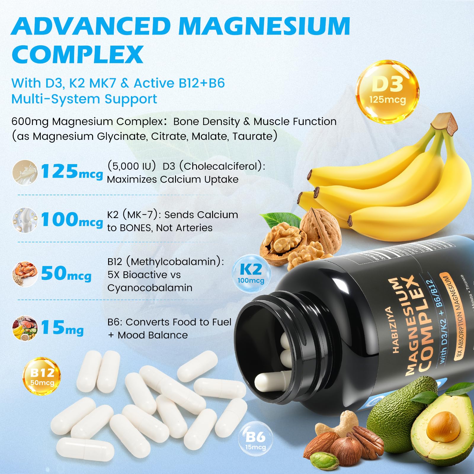 high potency magnesium glycinate capsules