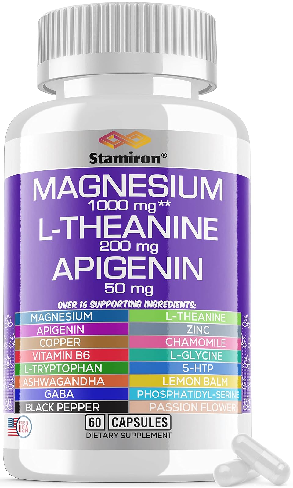 high potency magnesium glycinate capsules