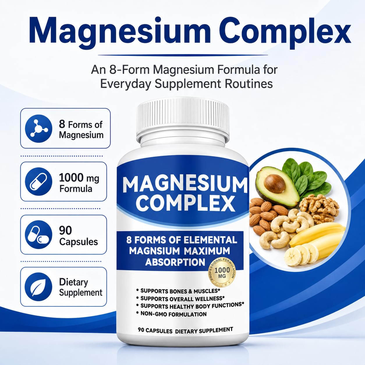 high potency magnesium glycinate capsules