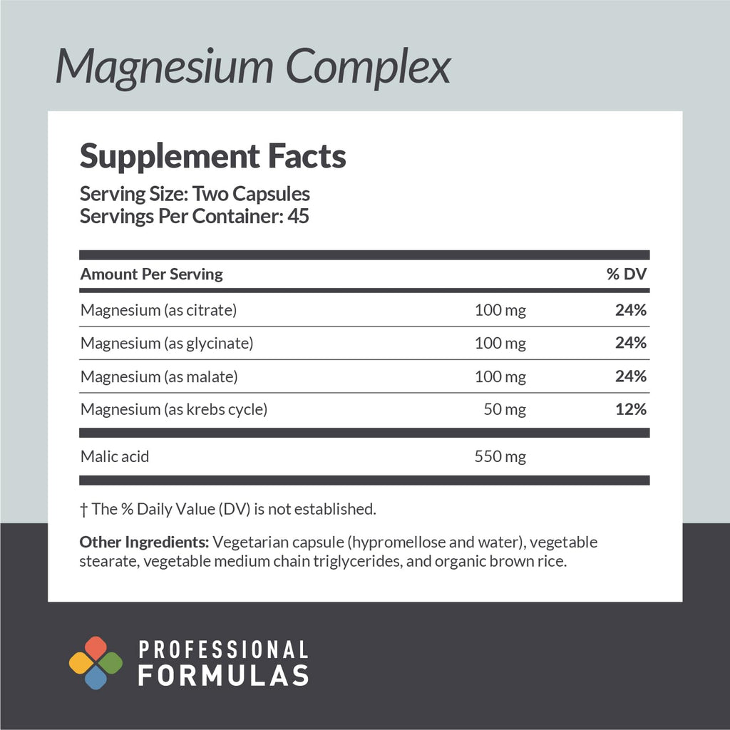 high potency magnesium glycinate capsules